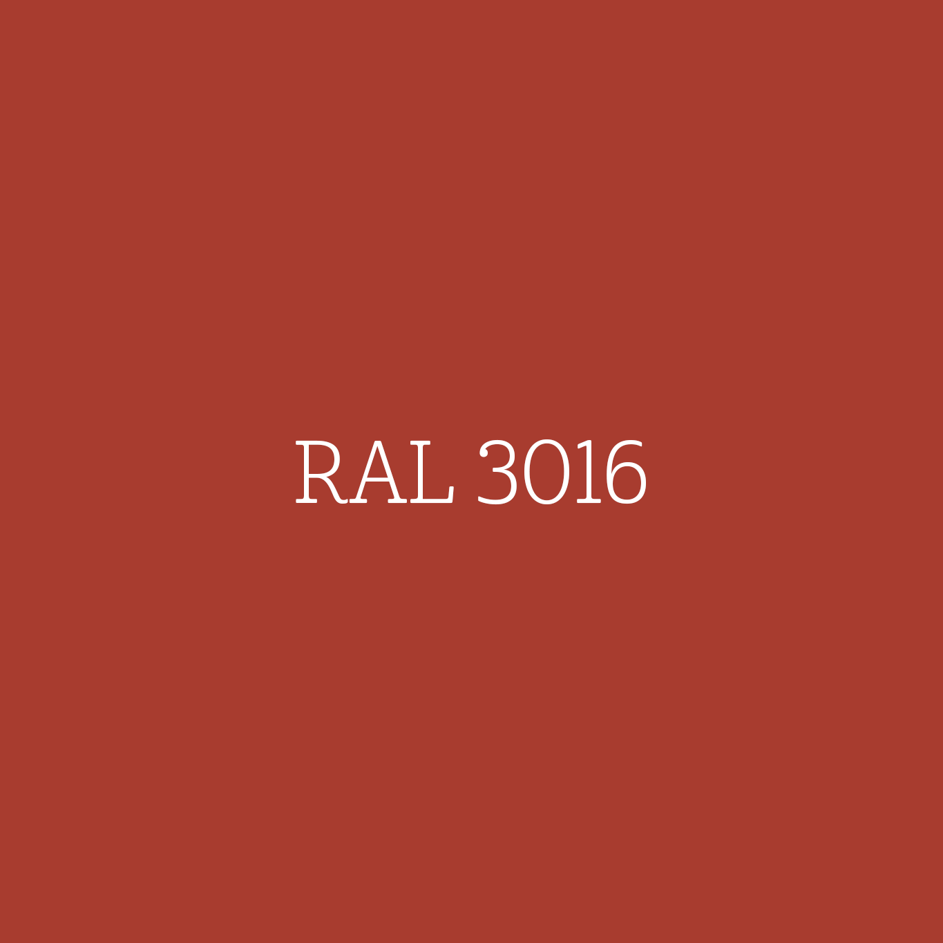 RAL 3016 Coral Red - krijtverf l'Authentique
