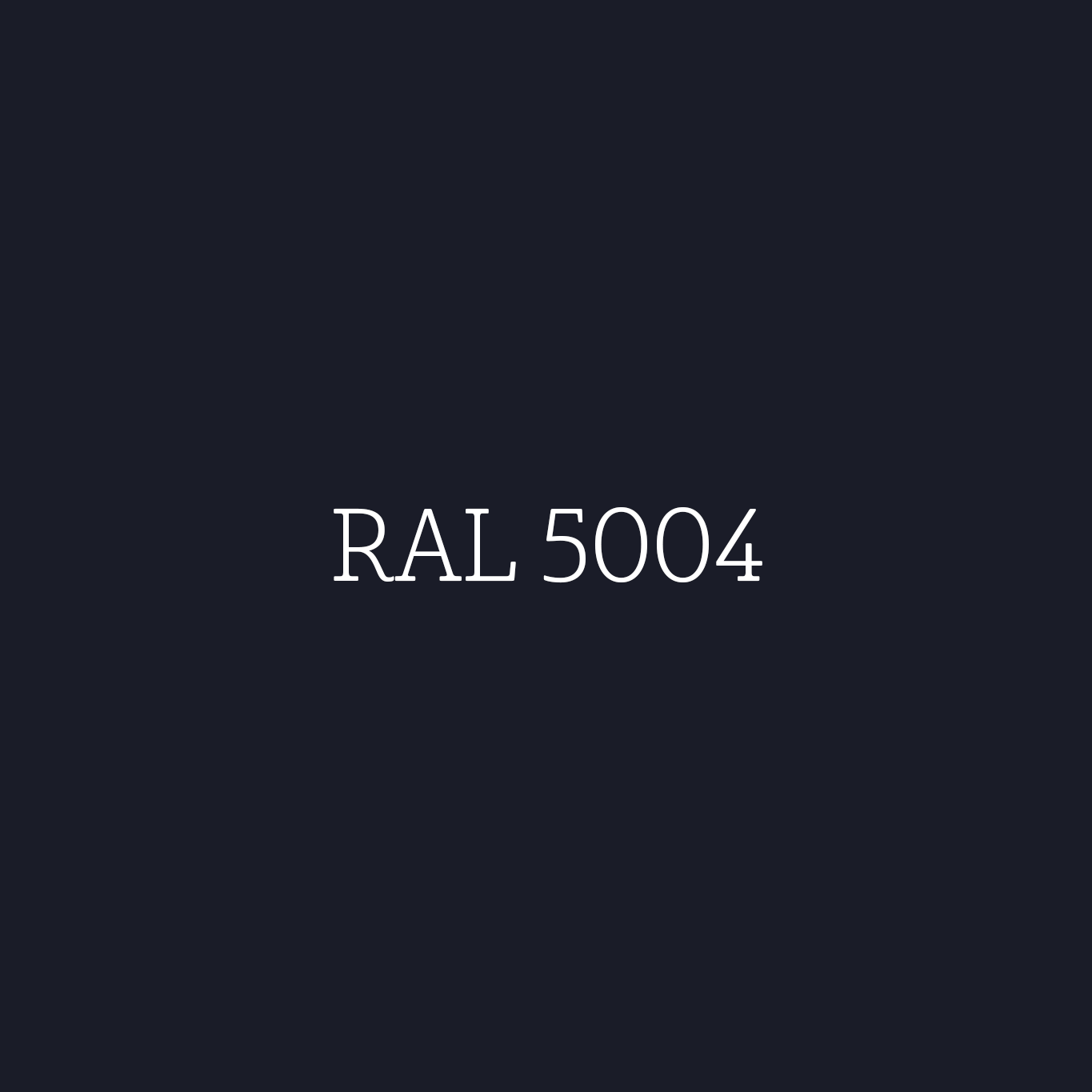 RAL 5004 Black Blue - hoogglans lak waterbasis l'Authentique