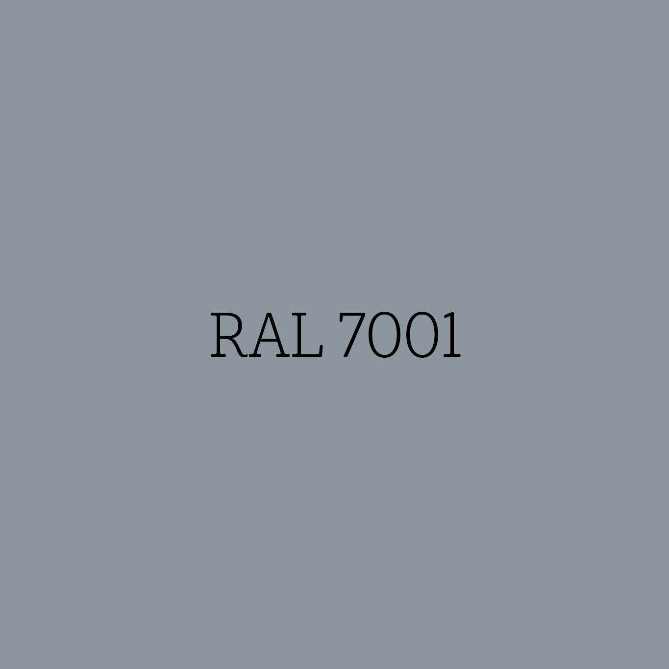RAL 7001 Silver Grey - kalkverf Mia Colore