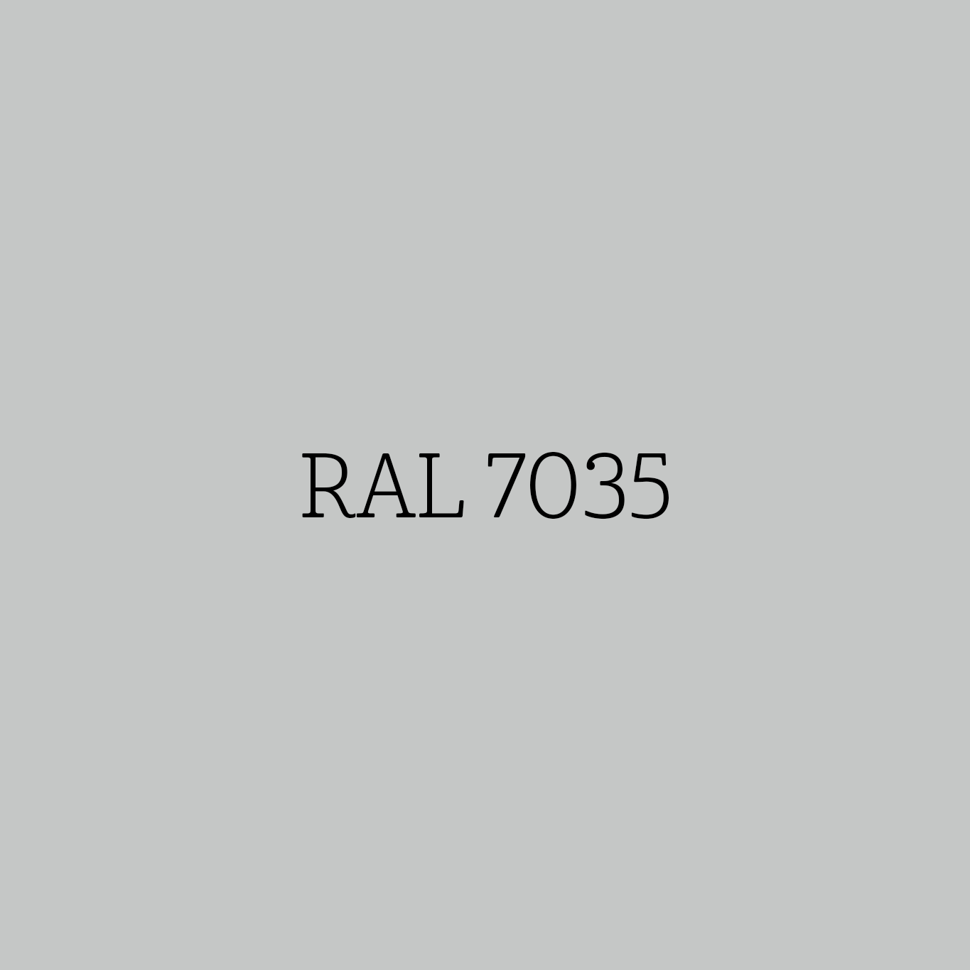 RAL 7035 Light Grey - zijdeglans lak waterbasis l'Authentique