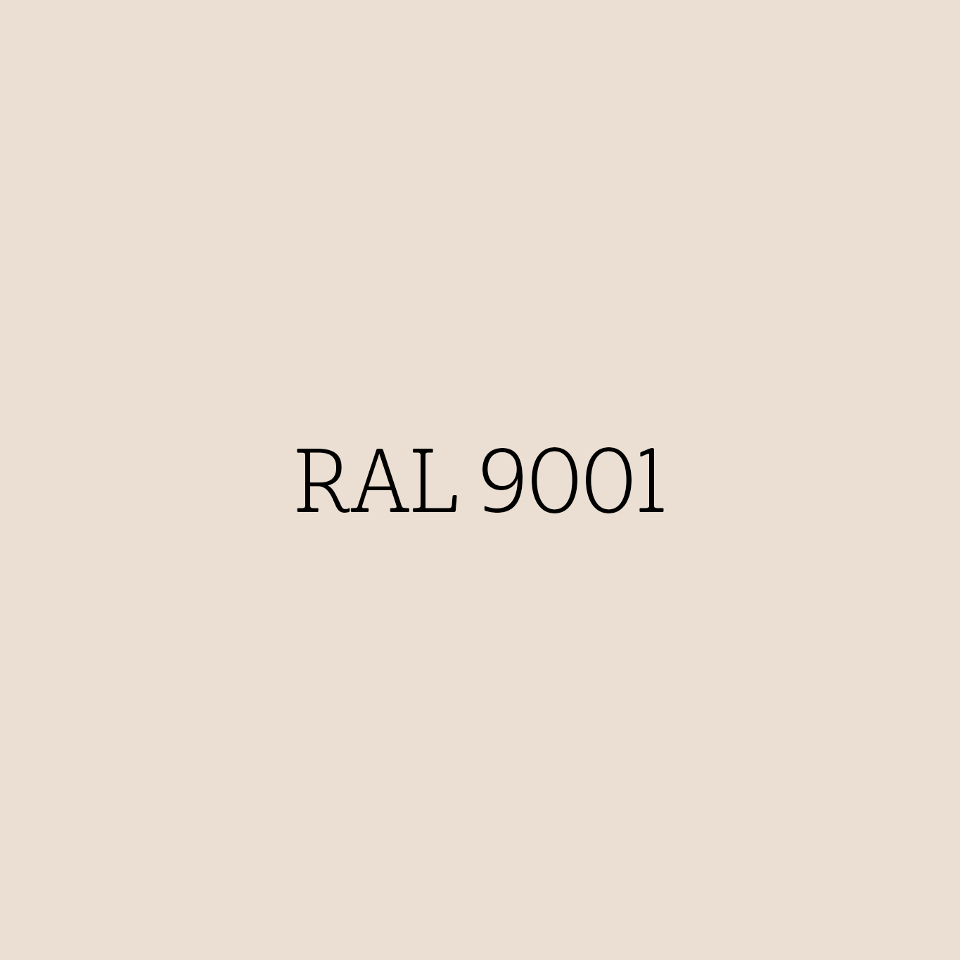 RAL 9001 Cream - krijtverf l'Authentique